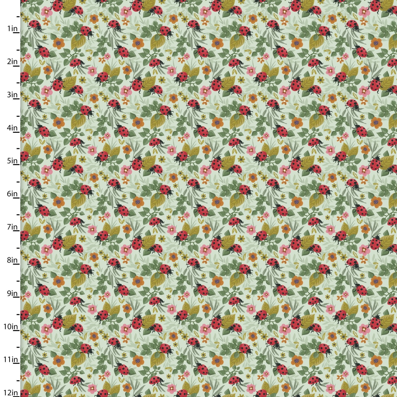 Forest Life - Ladybug Escape Mint | 23617-MNT-CTN-D – Austin Sewing