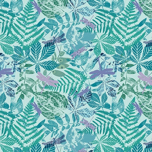 Gypsy Flutter - Dragonfly Ferns Mint | B3055-60 – Austin Sewing