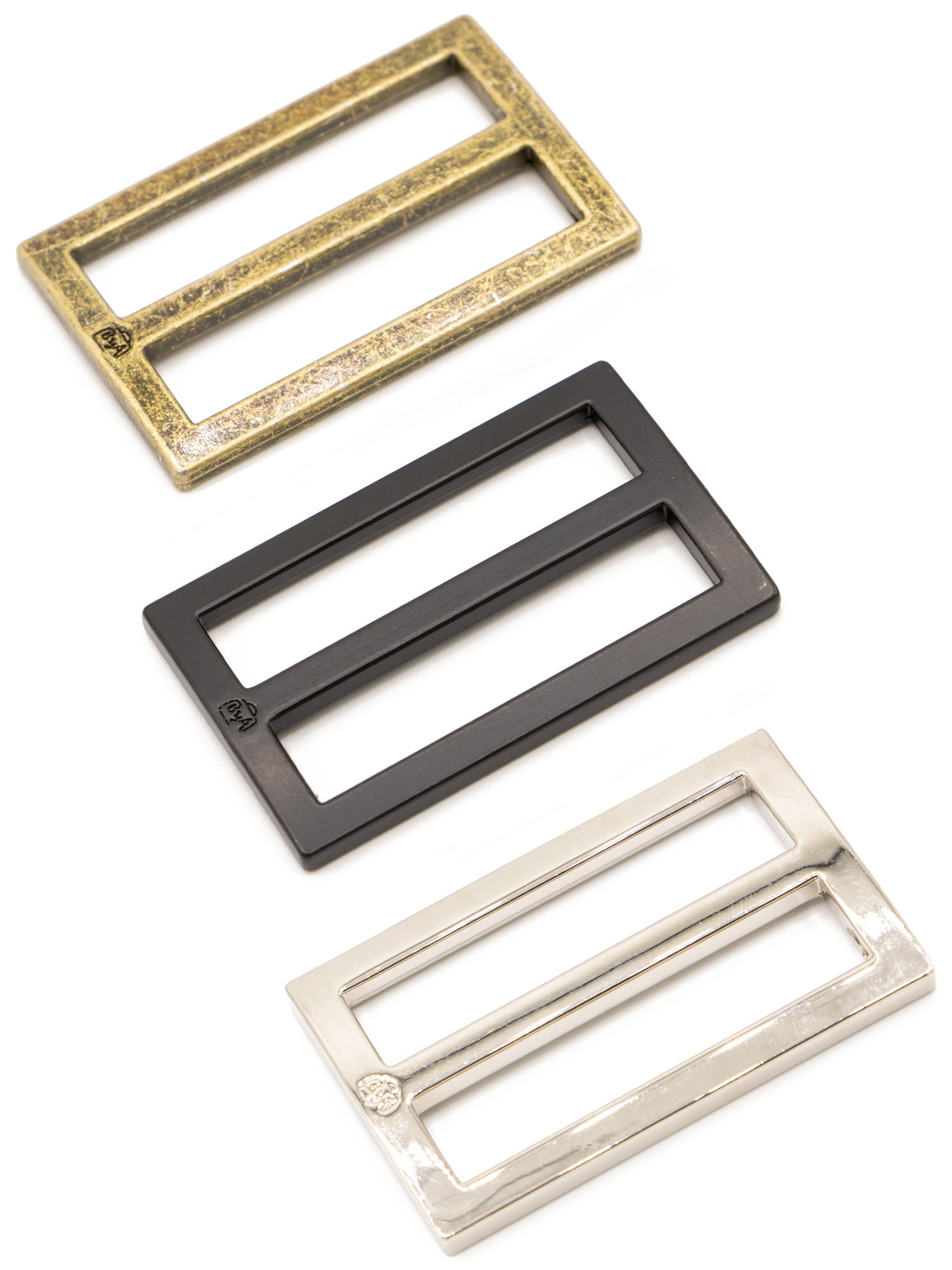 By Annie - Widemouth Sliders set of 2 | 1.5" Antique Brass – Austin Sewing