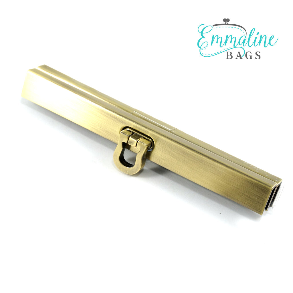 Emmaline Bags - Wallet Closure | 4 1/2" Antique Brass – Austin Sewing
