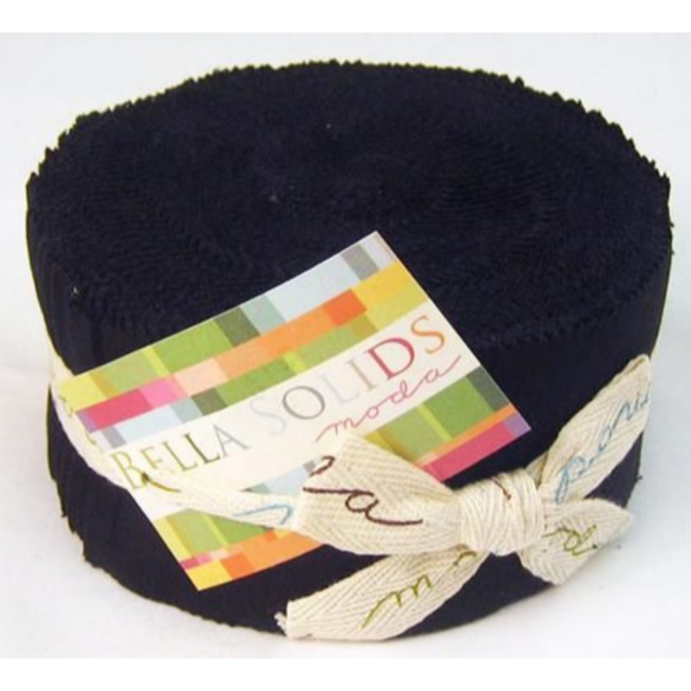 Bella Solids - Jelly Roll Black | 9900JR-99 – Austin Sewing