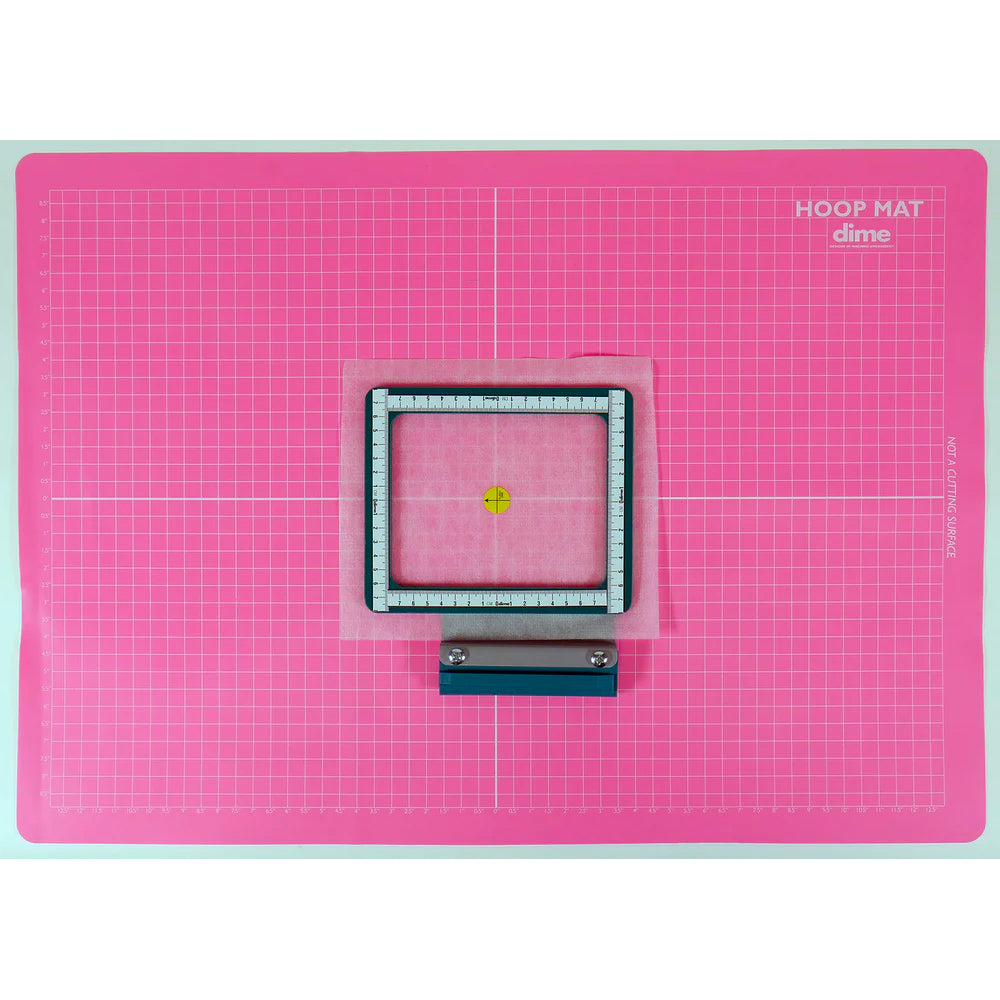 DIME - Hoop Mat 24" x 17" | Pink – Austin Sewing