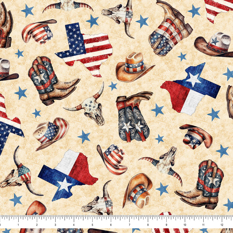 All Texas Shop Hop 2025 - Cowboy Toss Oatmeal | 2600-30889-E – Austin ...