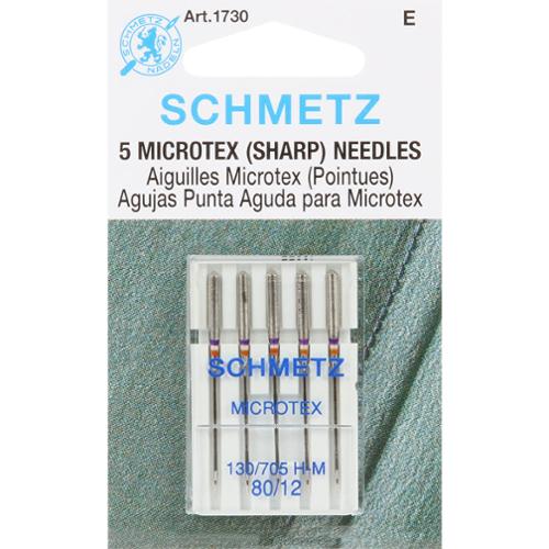 Schmetz - Microtex Sharp Needle size 80/12 – Austin Sewing