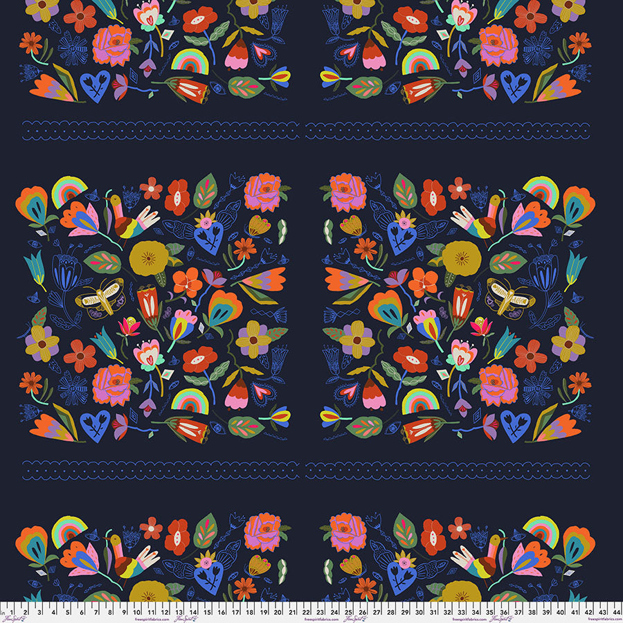 Harmony - Blue Magic Panel | PWCG001.PANEL – Austin Sewing