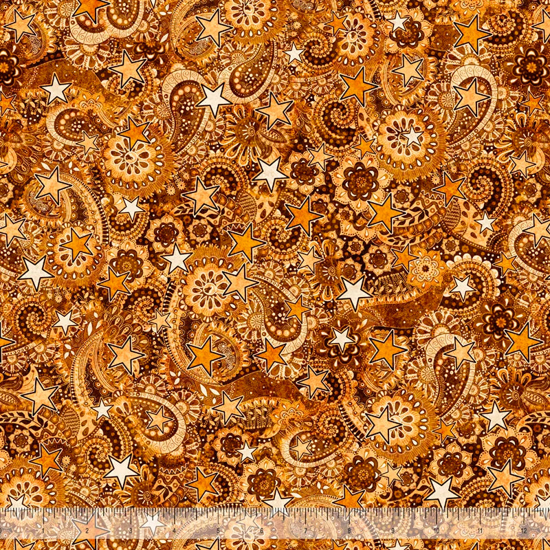 All Texas Shop Hop 2026 - Paisley Rust | 2600-31794-T – Austin Sewing