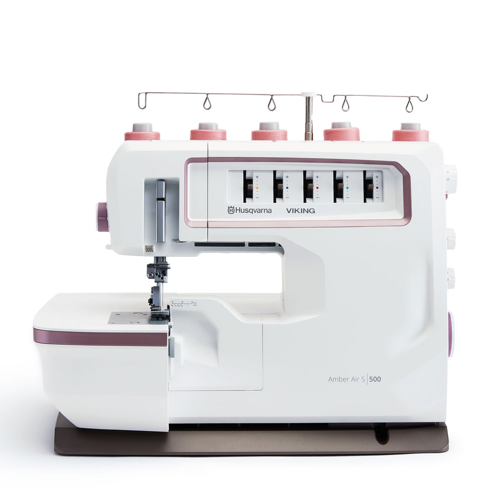 Husqvarna Viking AMBER™ Air S|500 Coverlock | Serger – Austin Sewing