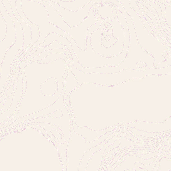 Wildflowers - Topography Map Off Whisper | A556L1 – Austin Sewing
