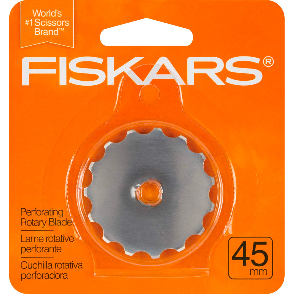 Fiskars | 45MM Perforating Rotary Blade 1 Blade Refill – Austin Sewing