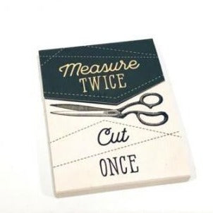 Moda Pocket Notepad - Measure Twice – Austin Sewing