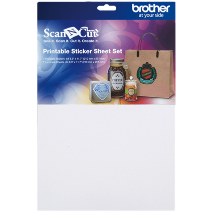 Brother ScanNCut | Printable Sticker Sheet Set – Austin Sewing