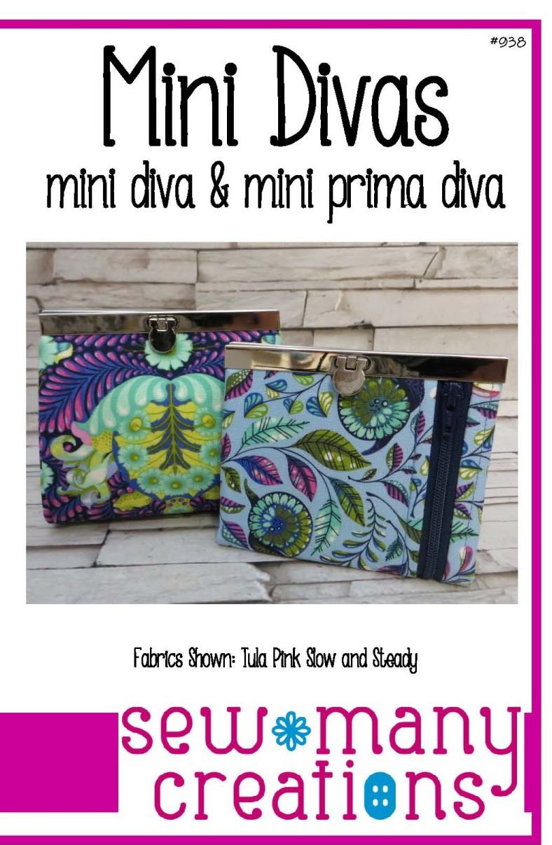 Mini Divas Wallet | Sew Many Creations – Austin Sewing