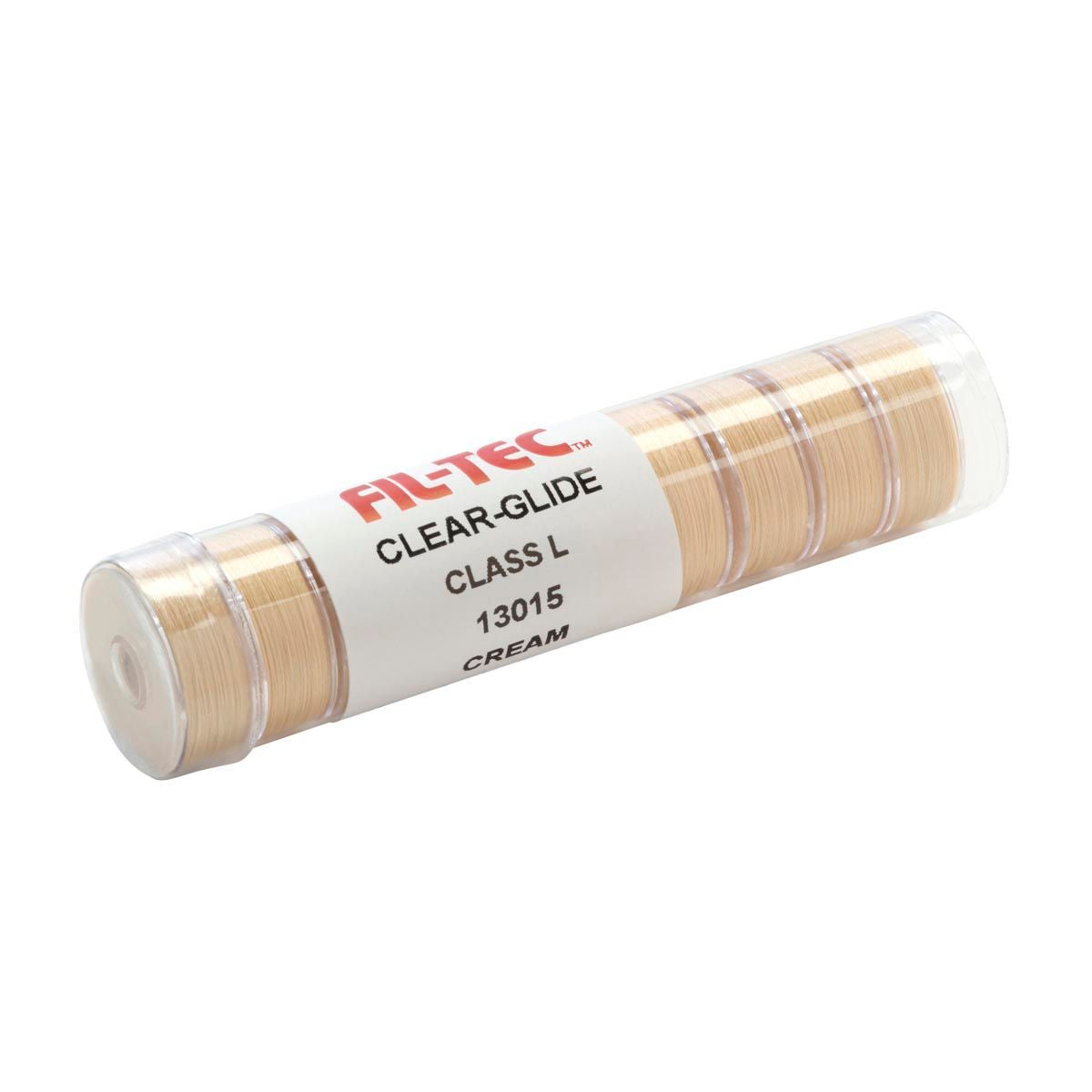 Fil-Tec Clear Glide 60wt Class L Bobbins - Cream | 8/Tube – Austin Sewing